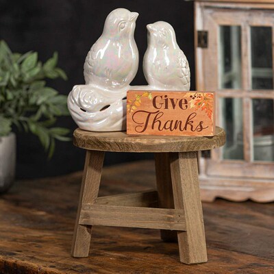 Newly Wooden Plant Stand Plant Holder Stool Multifunctional