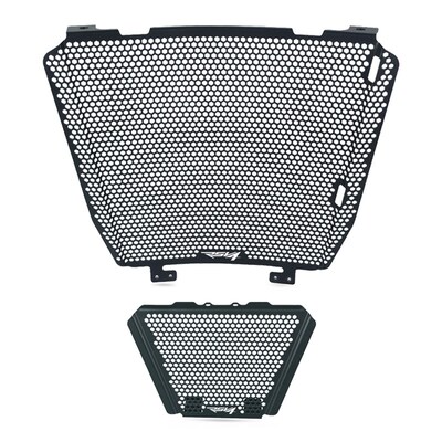 适用阿普利亚RSV4 1000 Tuono V4 1100 RR改装水箱网散热器保护罩