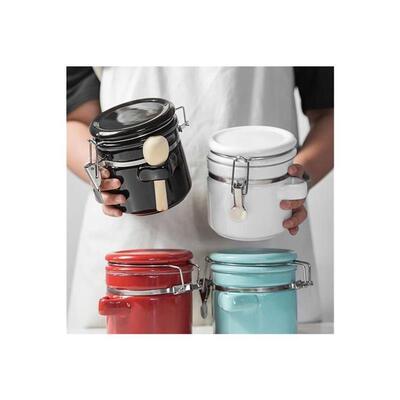 密封罐sealed jar moistureproof storage sugar coffee bottle