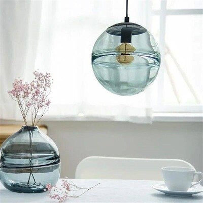 Decor Parlor Planet Glass Pendant Lights Modern Bedroom