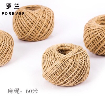 1roll 30m burlap rope natural jute twine burlap string hemp