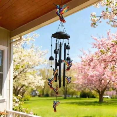 Metal Material Metal Windchimes Melodic Tones Creative
