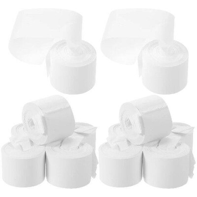 12 Pcs Lead Tape Paper Coil Coils Vomit Joke White Mouth