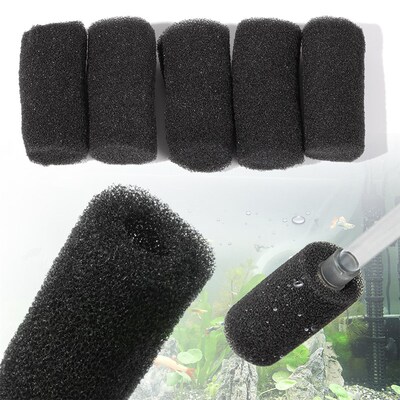 5 Pcs/set Aquarium Biochemical Filter Sponge Fish Tank Inlet