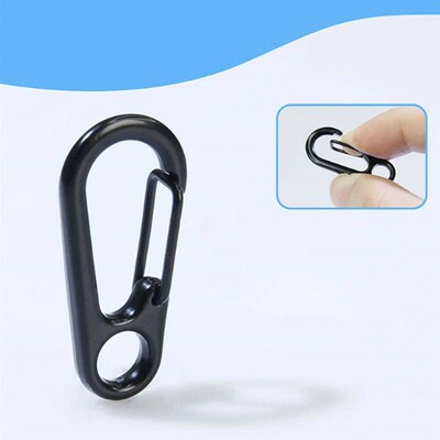5/10pcs Lobster Clasp Buckle Keychain Carabiners Outdoor Cam