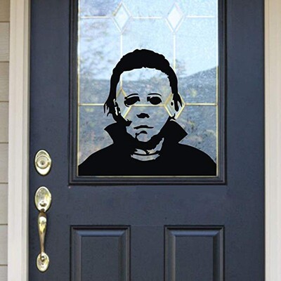 Halloween Holiday Decals Michael Myers Horror Living Room