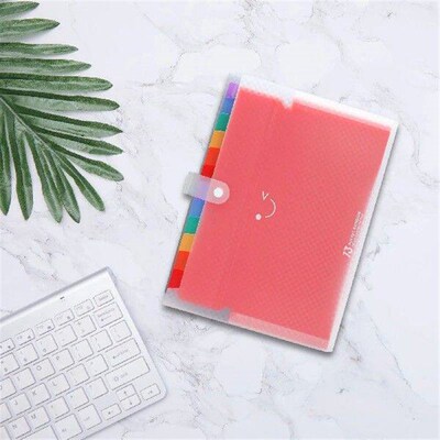 7/13 Compartments A4 File Folder With Labels Storage Of