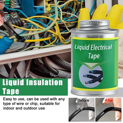 Waterproof Liquid Electrical Tape Insulating Tape Repair Rub