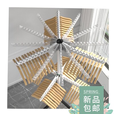 Drying rack folding laundry garment clothes dryer hanger