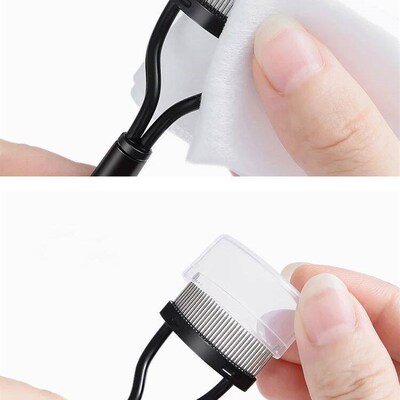 1PC Metal Eyelash Curler Lash Separator Foldable Eyelash Bru