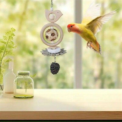 Parrot Chew Toys Cage Stand Ornament For Bird Chewing