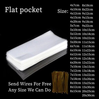 transparent cellophane bags, transparent plastic bags OPP ca