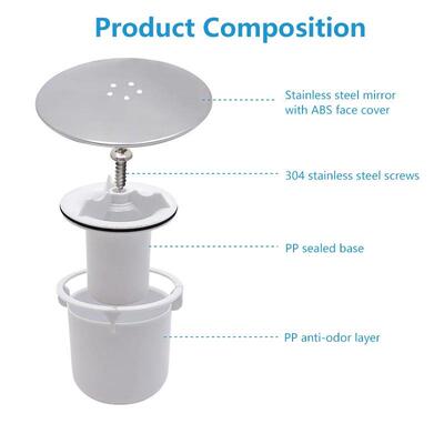 Plastic Floor Drain Toilet Insect-proof Anti-odor Deodorant