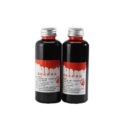Halloween plasma bloody prop artificial fake blood capsule