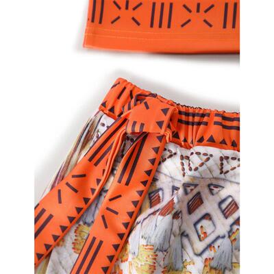 One Piece Jumpsuit for Kids Girl Printed Moana Dress Summer