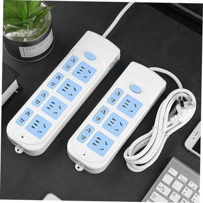 Power Strip with 6 Outlets and 3 USB Ports Extension Cord