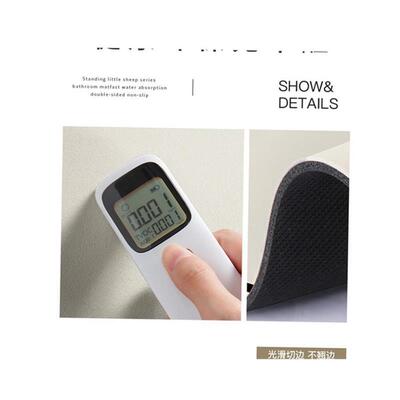 Bathroom floor mat absorbent quick-dryin door entry carpet