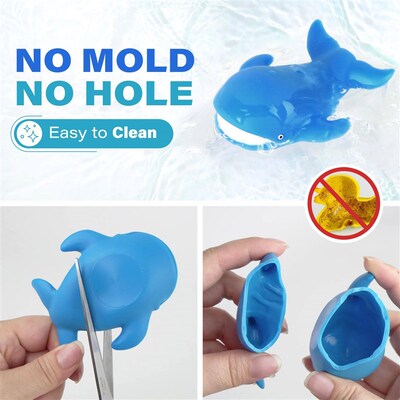 LotFancy Bath Toy, 8PCS Mold Free Bath Toys for Kids Ages,No