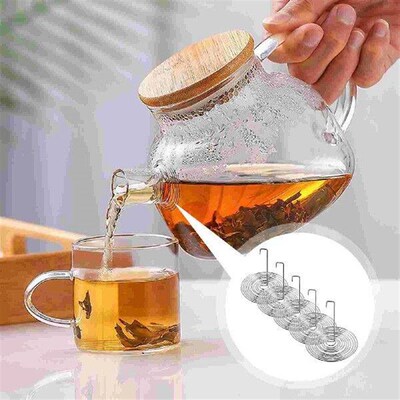 20 Pcs Tea Residue Strainer Teapot Spout Filter Kettle