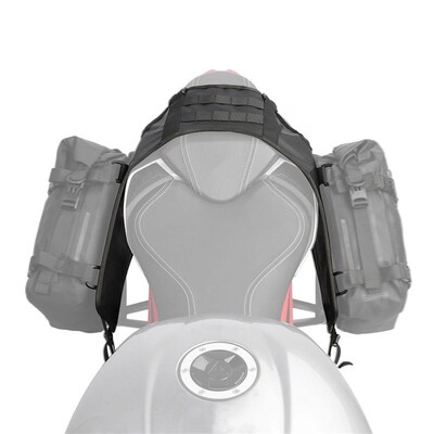 Motorcycle Saddle Bag Base Fits Universal Motors Back Seat B
