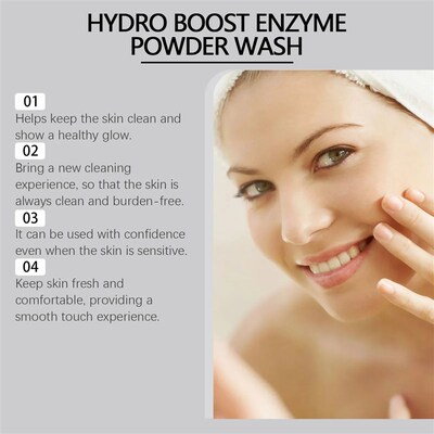 Enzyme Face Powder Wash Skin Oil Control Clean Facial Pores
