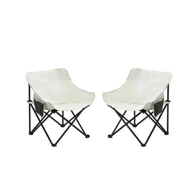 2PCS Outdoor Camping Chairs FoldingPortable, Carry Bag, for