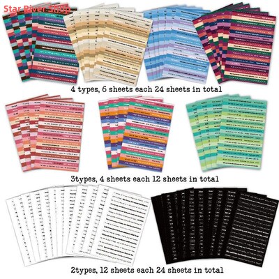 Small Talk Stickers Bullet Diary scrapbook DIY craft cards