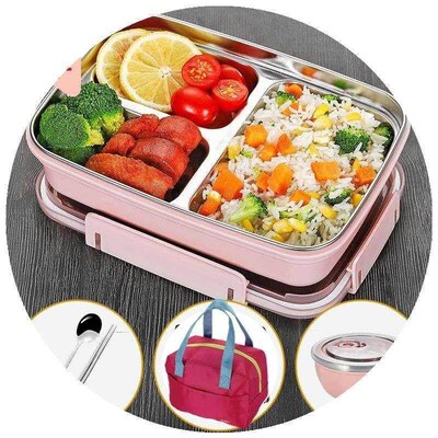 Childrens lunchv box for school kindergarten cartoon 5-yea