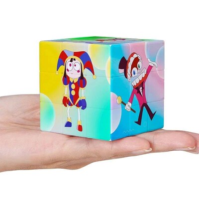 The Amazing Digital Circus cube keychain  Game Keychain Mons
