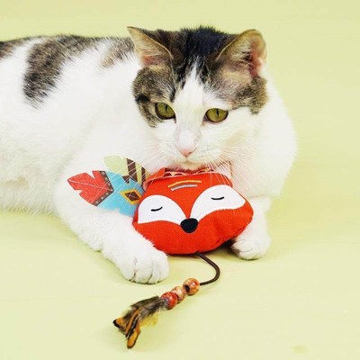 Pet supplies Cat plush toy teething high interactive toy