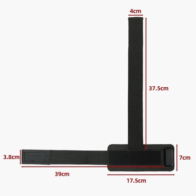 Weightlifting Strap with Wrist Band Gym Grip Bands Fitness P