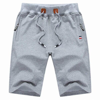 Mens Shorts Summer Breeches Cotton Casual Sweat Bermudas Me