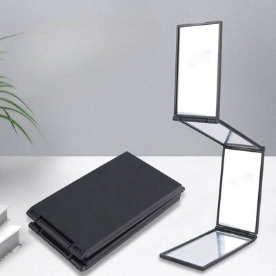 Retractable Adjustable Trifold Mirror Self Hairdressing Shav
