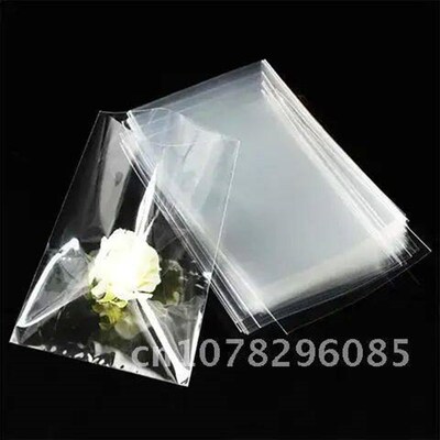 Transparent Flat Open Top Candy Bag OPP Plastic Cellophane