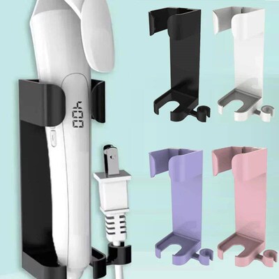 Hair Curler Straighteners Holder Curling Bracket Wall Mounte