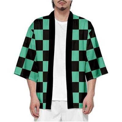 Kostum Cosplay Demon Slayer Kimonos Kochou Shinobu untuk wan