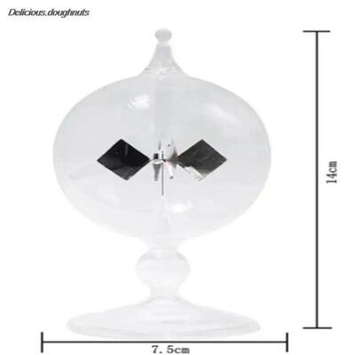 Solar Power Crookes radiometer light pressure windmill bolom