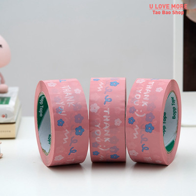 45mm Pink Opp Tape 100M Carton Tape Strong Adhesive Packagin