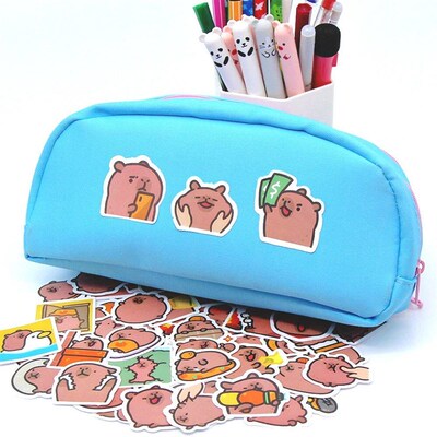 10/50/100pcs Capybaras ers Cartoon Cute Decals Toy Stationer