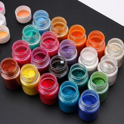 12-38Colors Mica Powder Epoxy Resin Dye Pearl Pigment