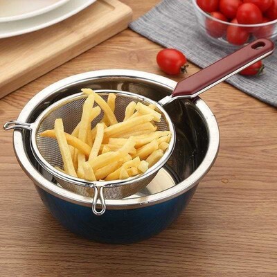 Special sieve encryption colander stainless steel kitchen
