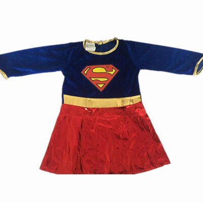 Superwoman Dress Cosplay Costumes Super Girls Dress Shoe