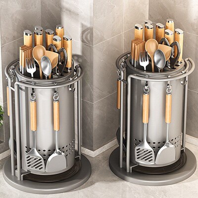 360 Rotation carbon steel Knife Holder Stand for Knives K
