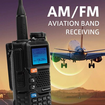 Quansheng UV 5R Plus Walkie Talkie Communication Am Fm Two W