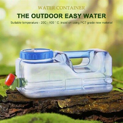 5.5L/10L Outdoor Water Bucket No Leakage with Faucet