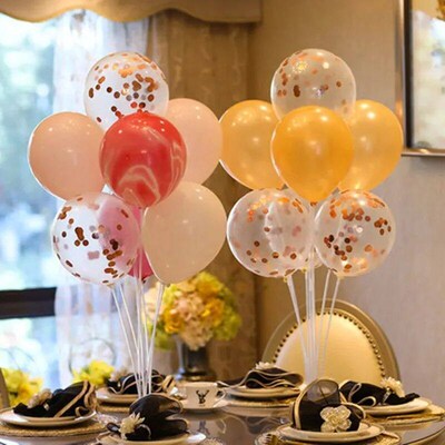 2Set Balloons Stand Column Balloon Holder Arch Chain Baby Sh