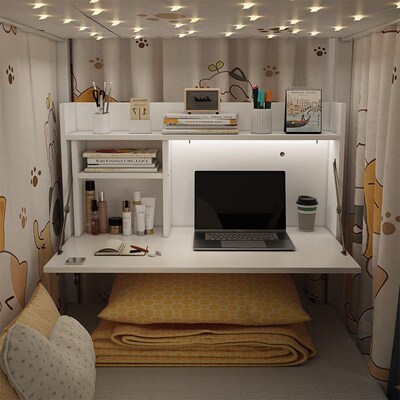 Bed desk laptop desk foldable small table Student Writing