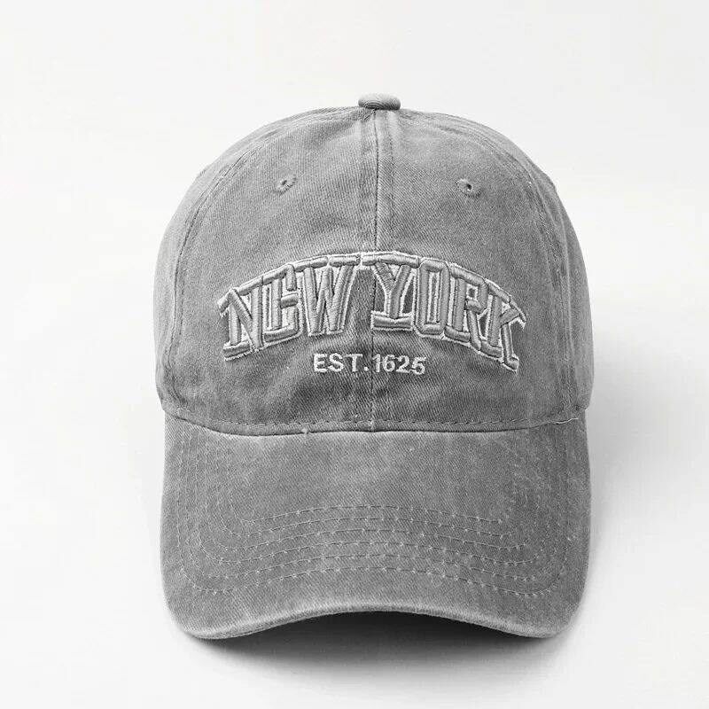 Washed All-match Embroidery Snapback Student Boys Sun Baseba