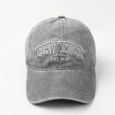 Washed All-match Embroidery Snapback Student Boys Sun Baseba