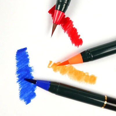 MOHAMM 20+1 PCS Watercolors Brush Pens Markers Set for Art P